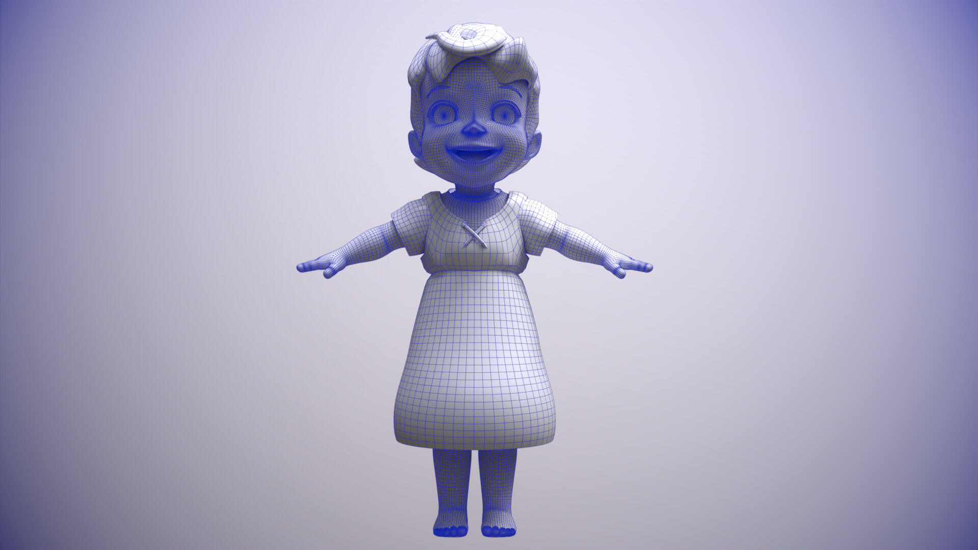 Heidi Girl of The Alps Renderable Model by danyelon