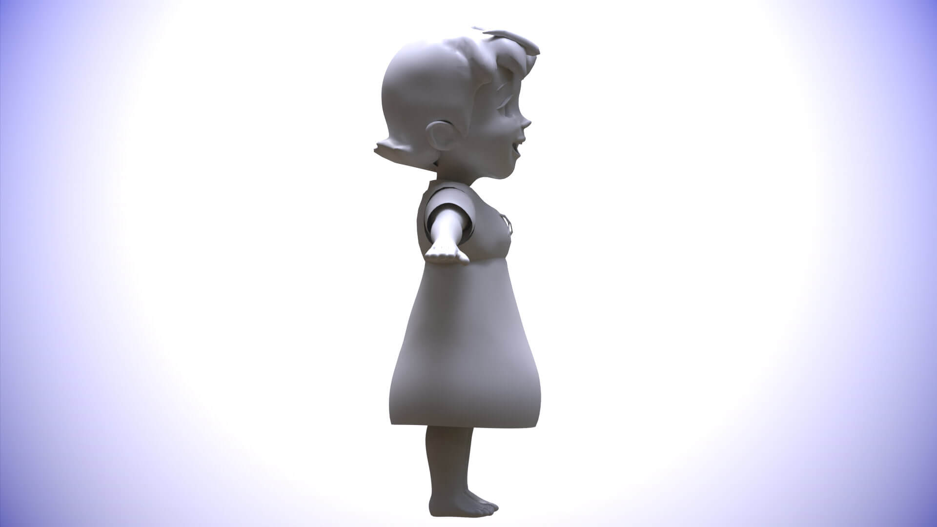 Heidi Girl of The Alps Renderable Model by danyelon