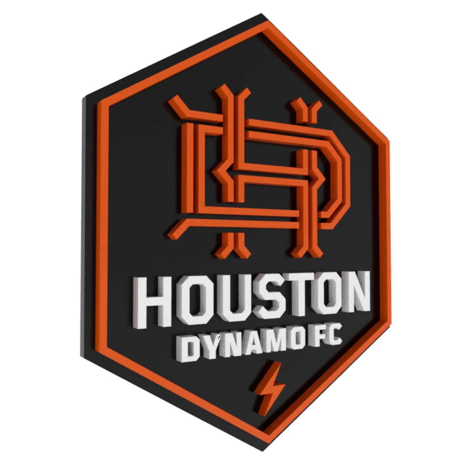 Mls Houston Dynamo FC Logo Keychan Printable - 3D Model by danyelon