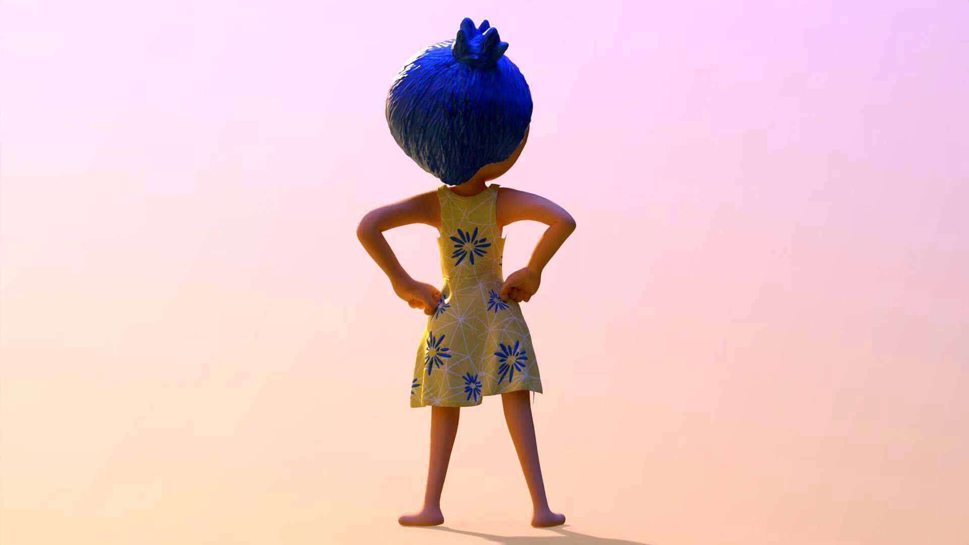 Joy From Inside Out Renderable - 3D Model by danyelon