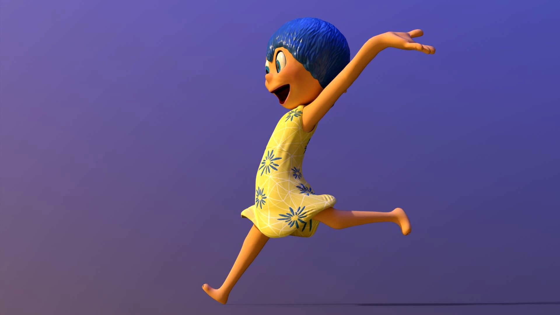 Joy From Inside Out Renderable - 3D Model by danyelon