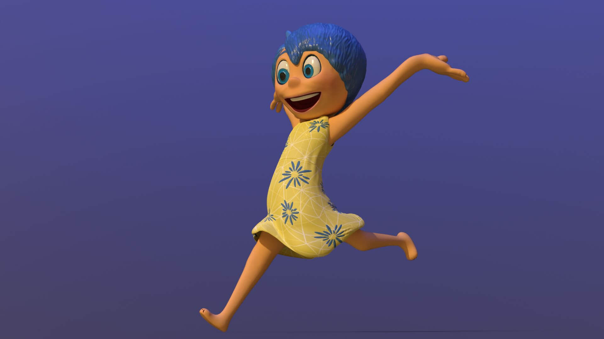 Joy From Inside Out Renderable - 3D Model by danyelon