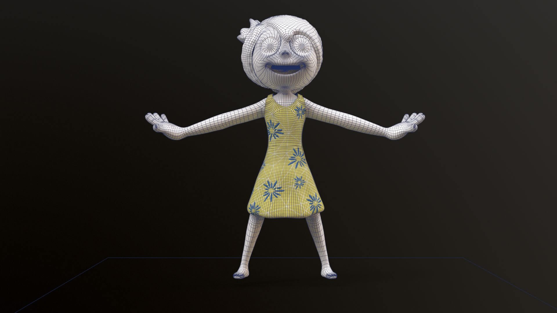 Joy From Inside Out Renderable - 3D Model by danyelon