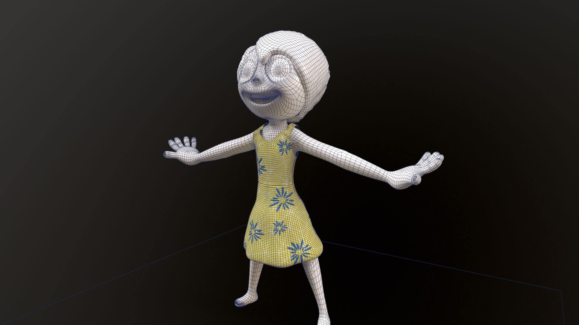 Joy From Inside Out Renderable - 3D Model by danyelon