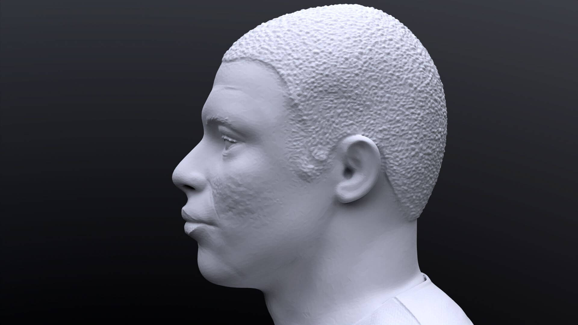 Kylian Mbappe - 3D Print Model by danyelon