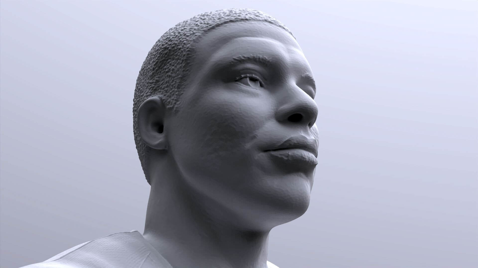 Kylian Mbappe - 3D Print Model by danyelon