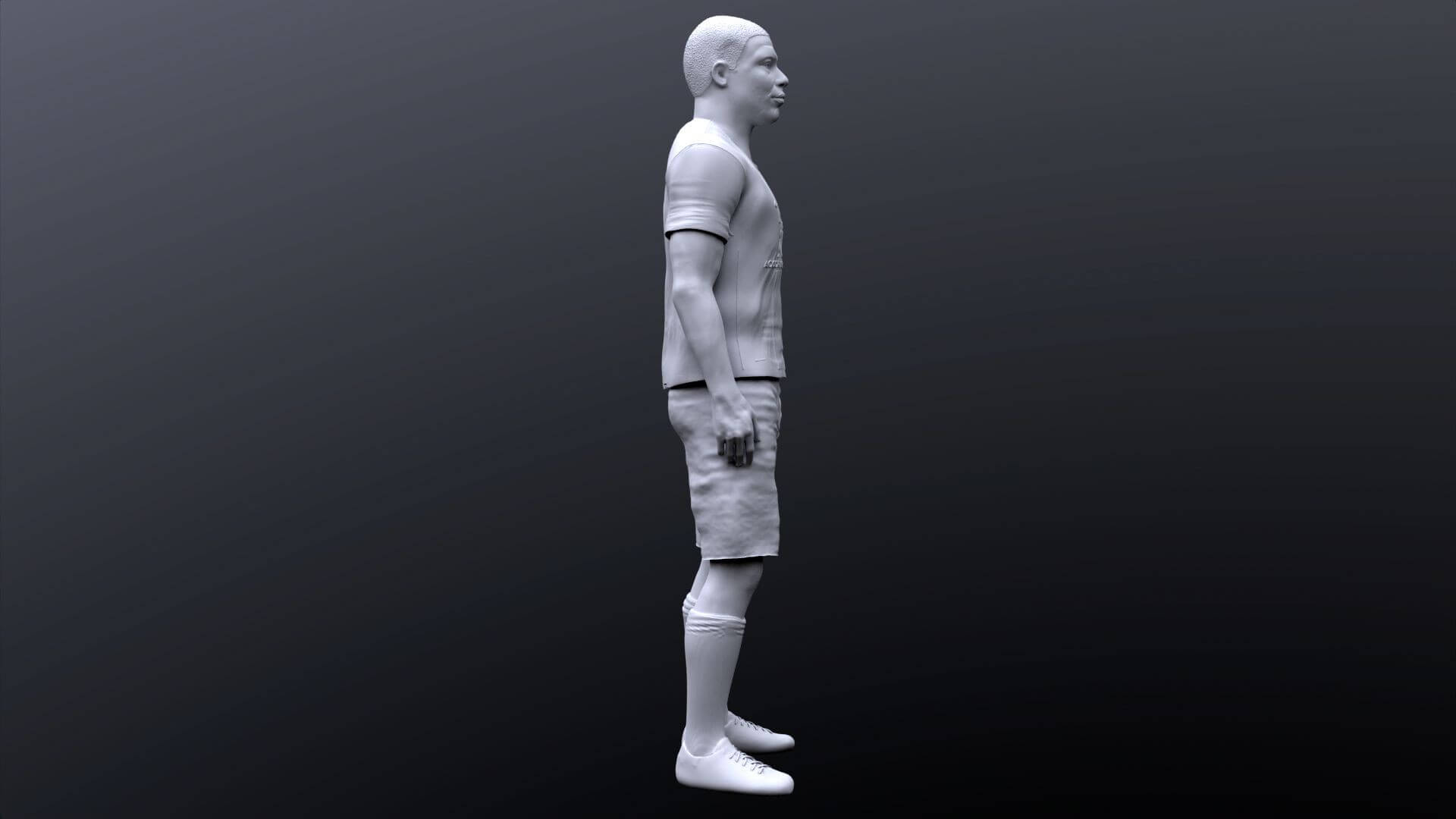 Kylian Mbappe - 3D Print Model by danyelon