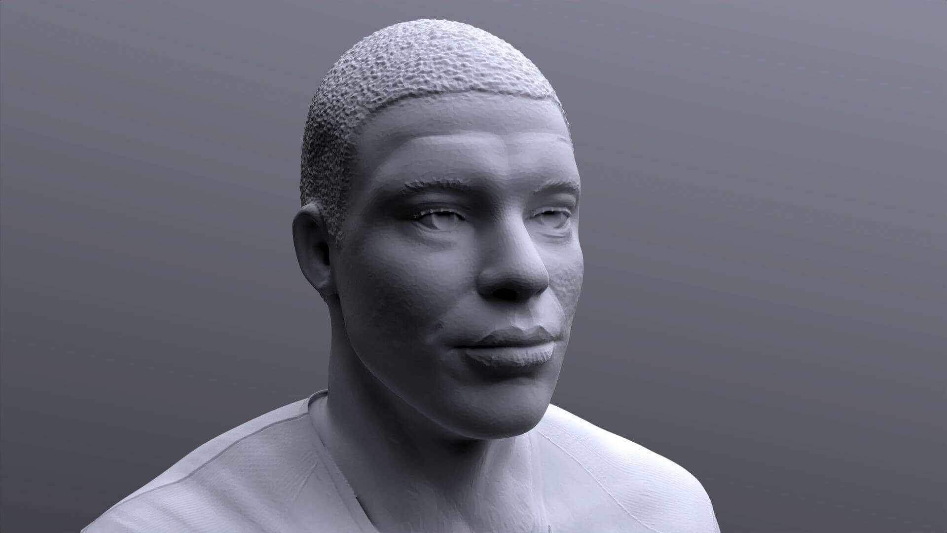 Kylian Mbappe - 3D Print Model by danyelon