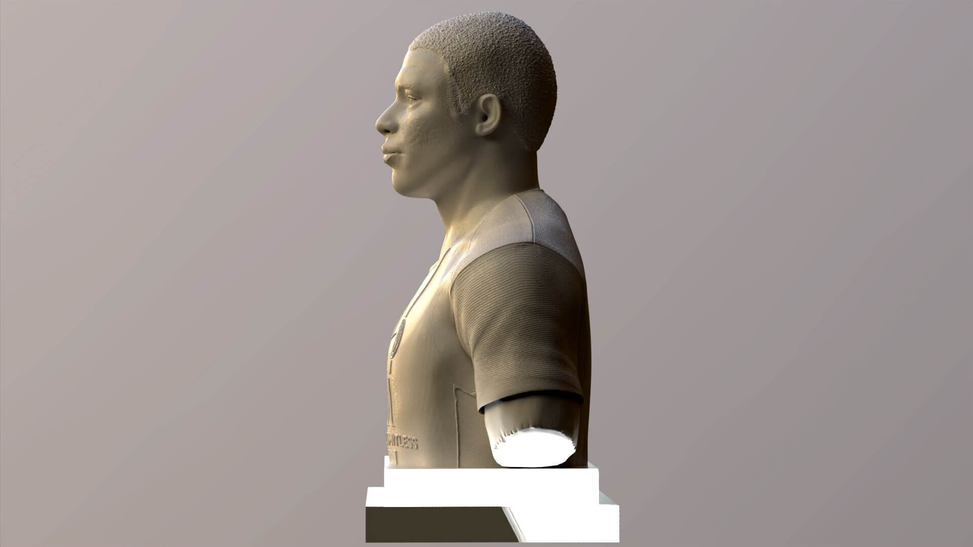 Kylian Mbappe - 3D Print Model by danyelon