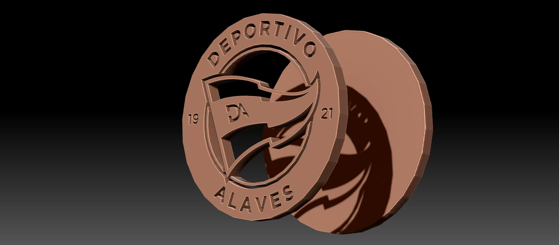La Liga Alav S Printable Renderable Logo - 3D Print Model by danyelon