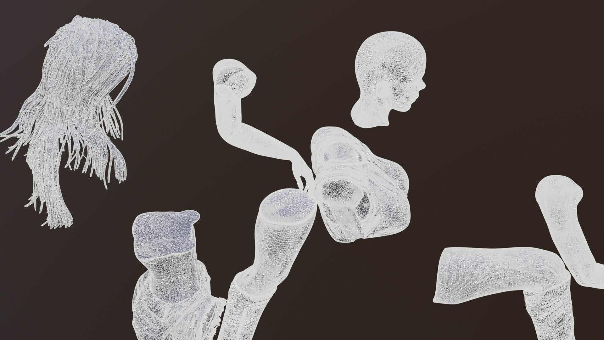 Lady Tires - 3D Print Model by danyelon