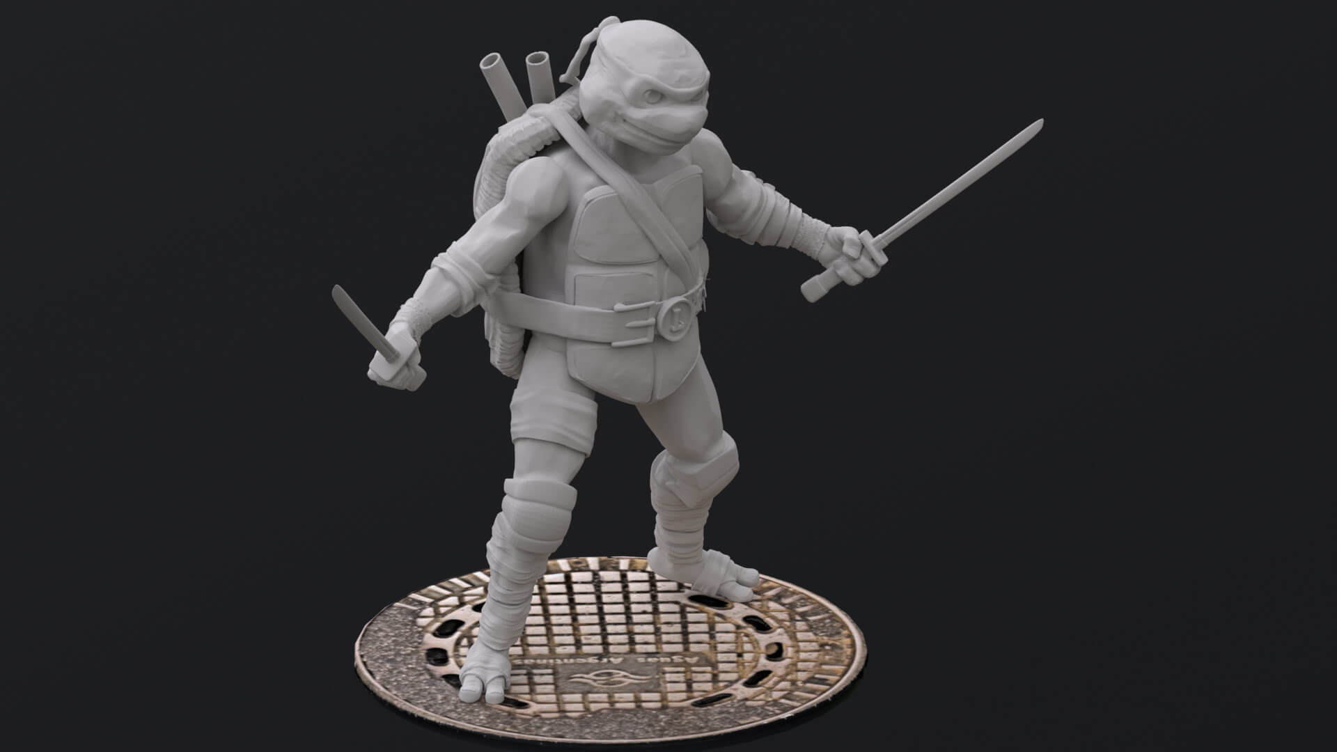Leonardo Fan Art From TMNT Mutant Mayhem Movie - 3D Model by danyelon