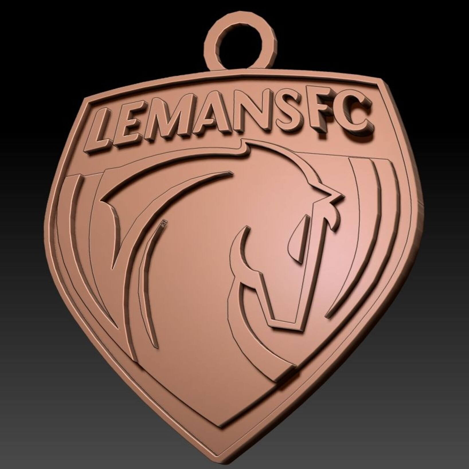 Ligue 1 Le Mans Team Printable and Renderable - 3D Print Model by danyelon