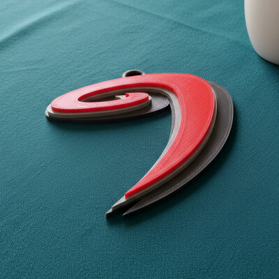 Liiga JYP Jyväskylä keychain badge color printable - 3D Model by danyelon