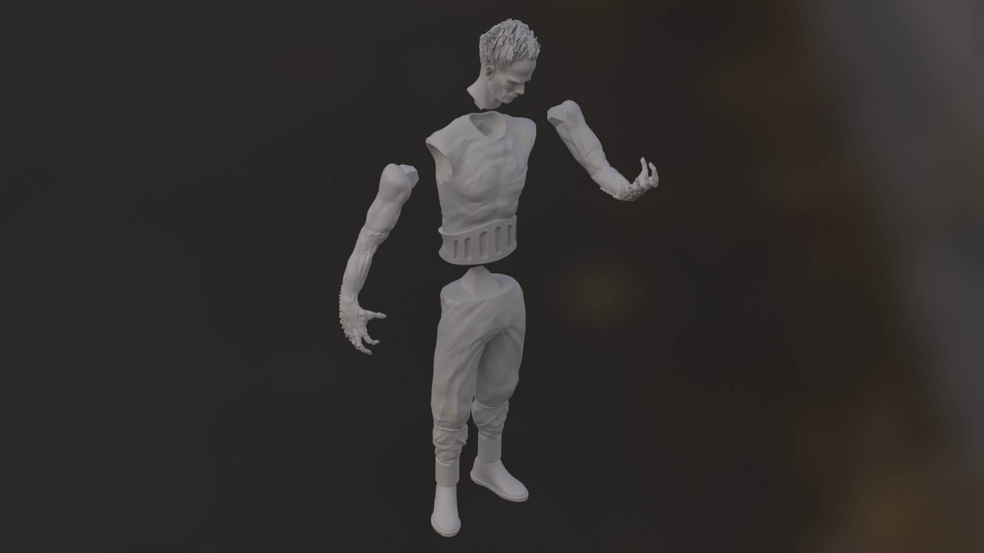 Los Manos Imprimible - 3D Model by danyelon