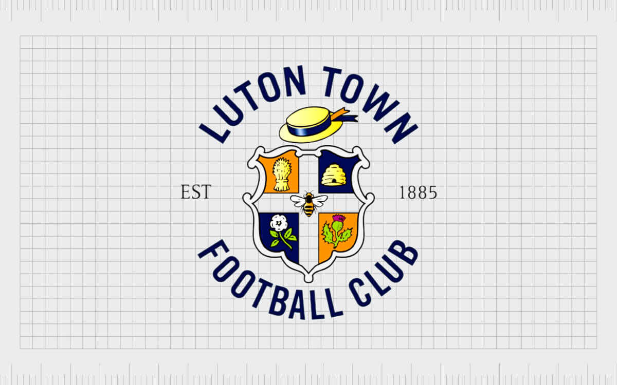 Luton Town FC Keychan Logo Printable and Renderable - 3D Model by danyelon