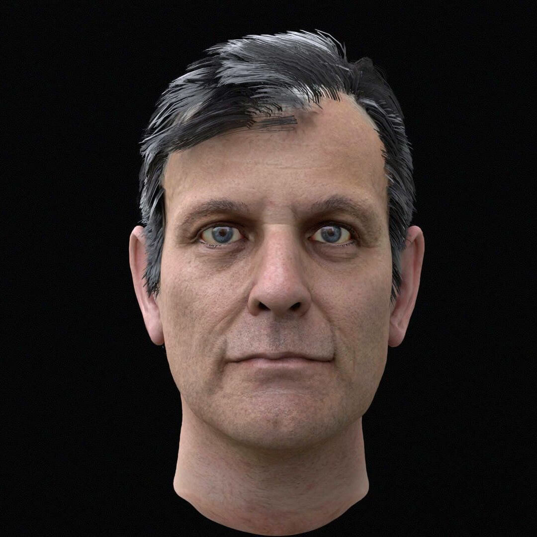 Mario Daniel Pergolini Bust - 3D Model by danyelon