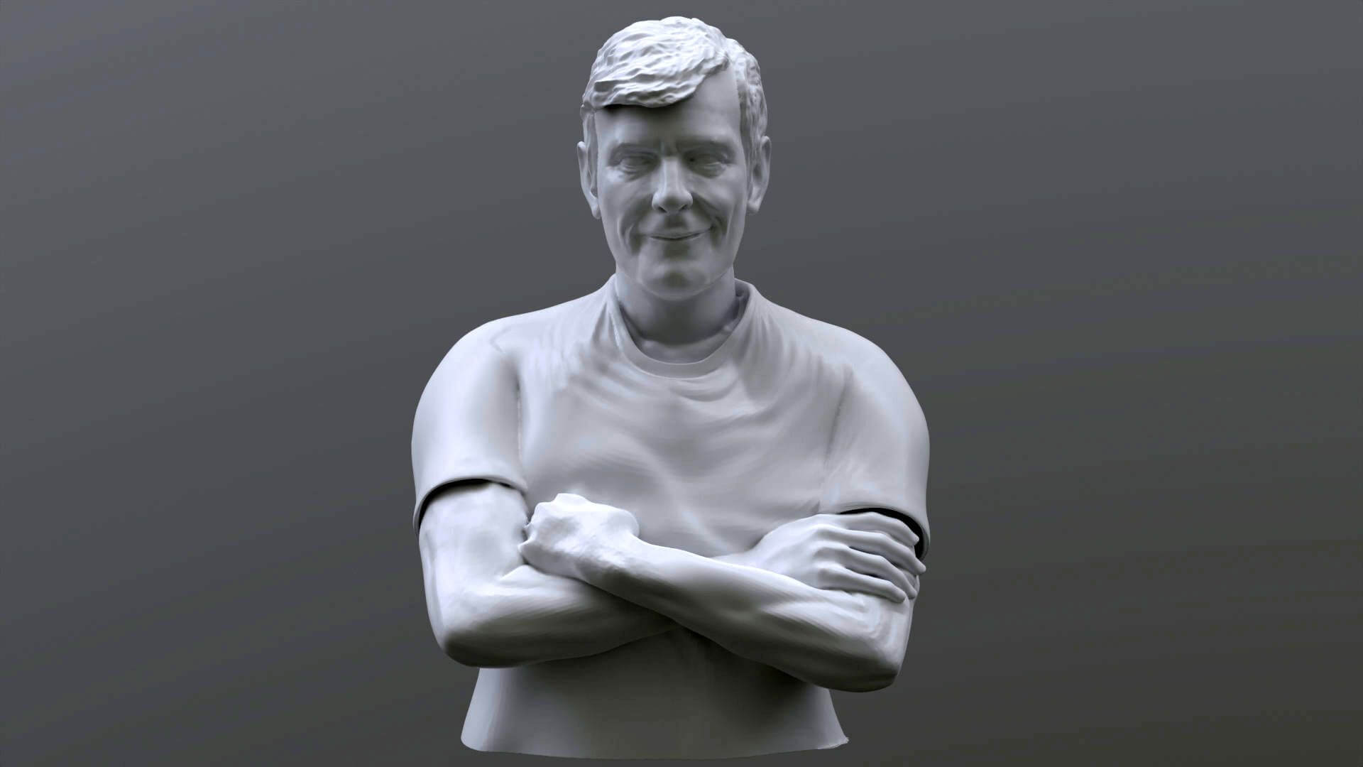 Mario Daniel Pergolini Bust - 3D Model by danyelon