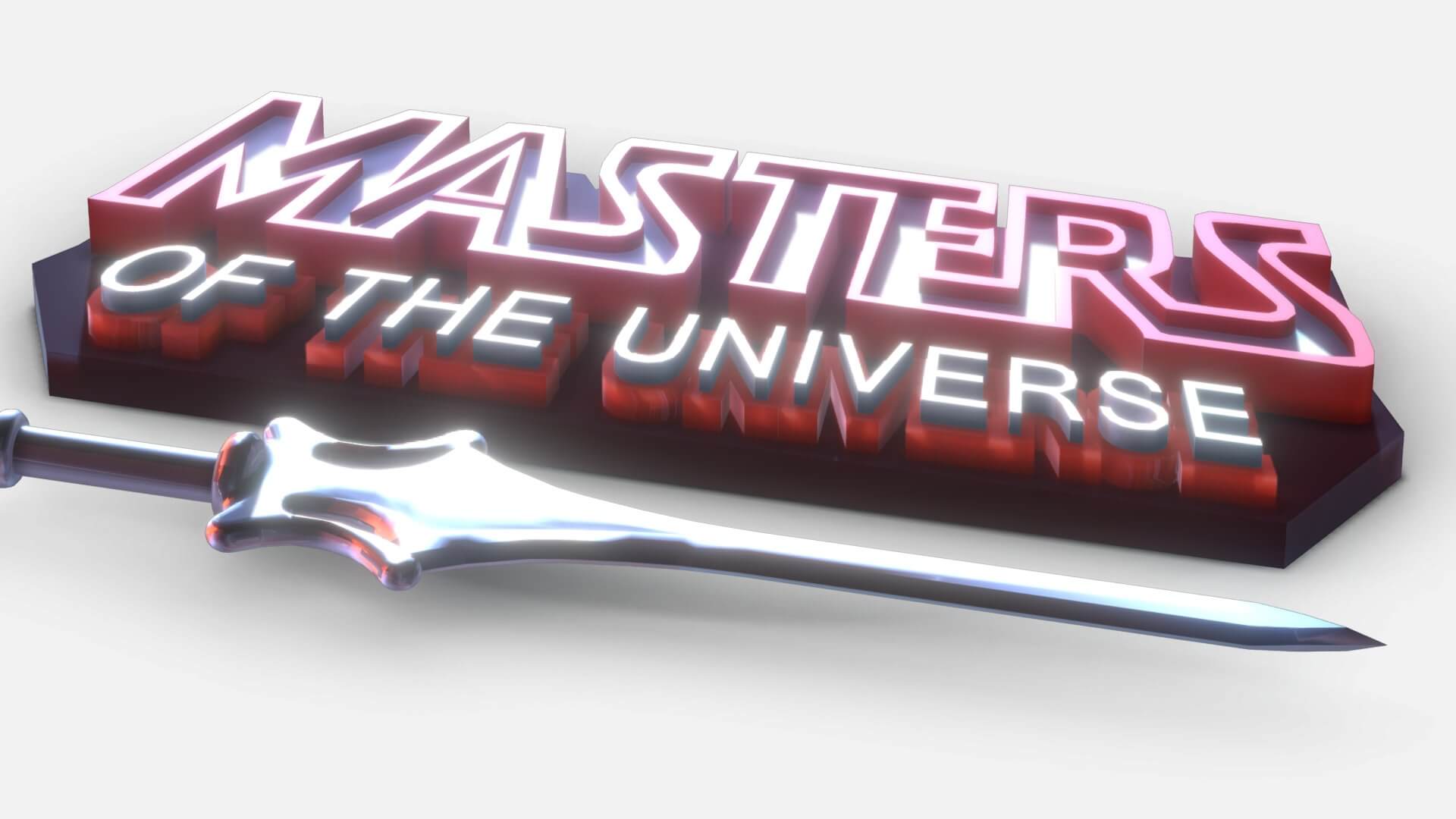 Masters of The Universe Logo - 3D Model by danyelon