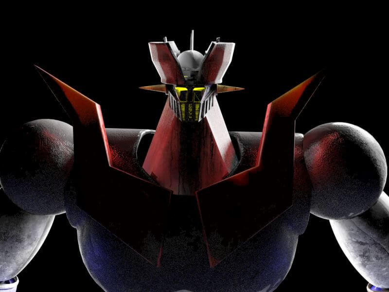 Mazinger - Head Body Pilder 3D Model by danyelon