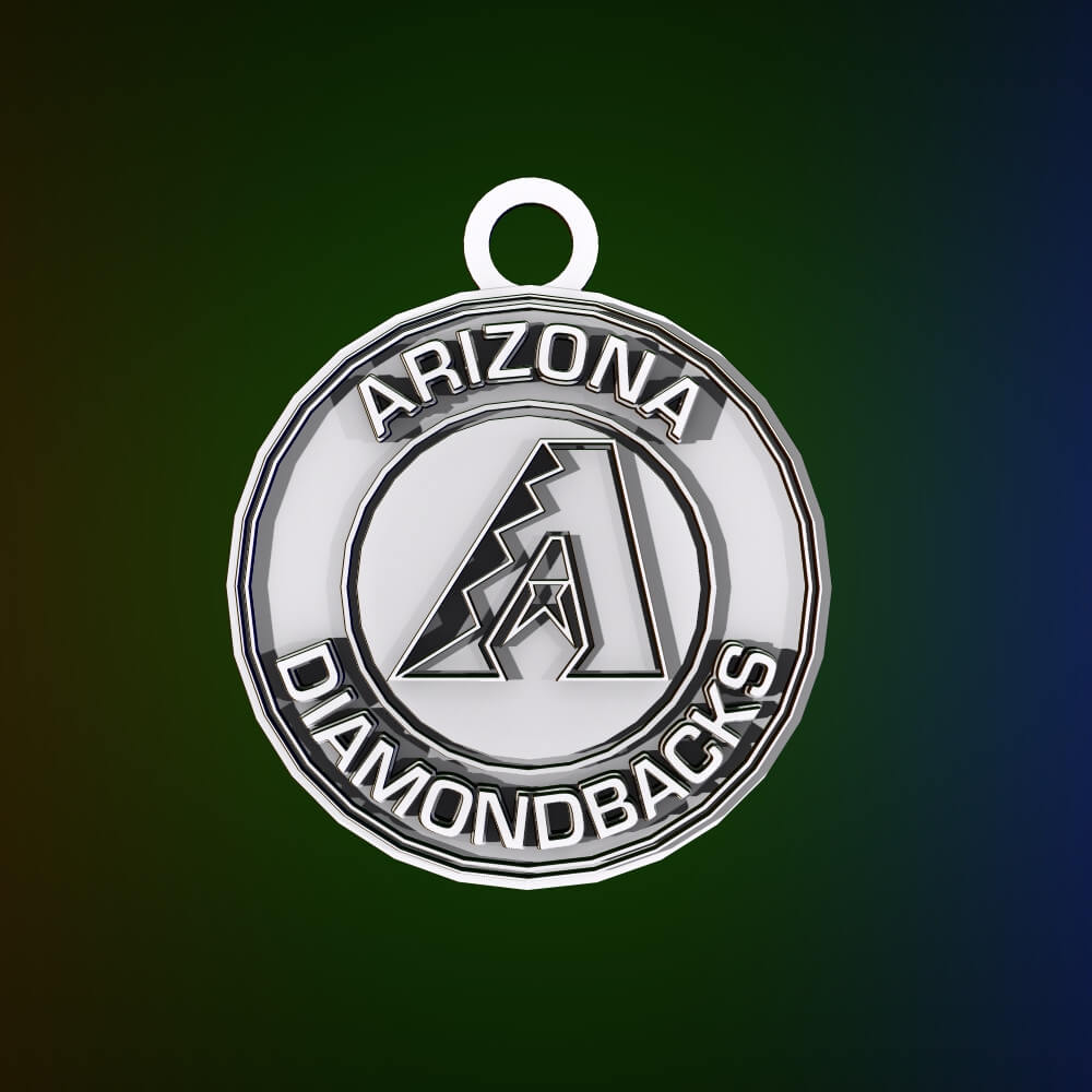 Mlb Arizona Diamondbacks Keychan Logo Printable - 3D Print Model by ...