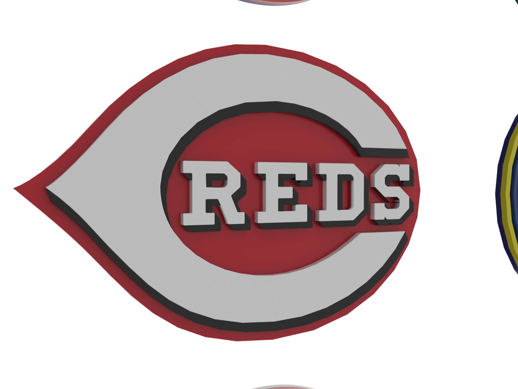 Mlb Major League Baseball Every Team's Logos - 3D Model by danyelon