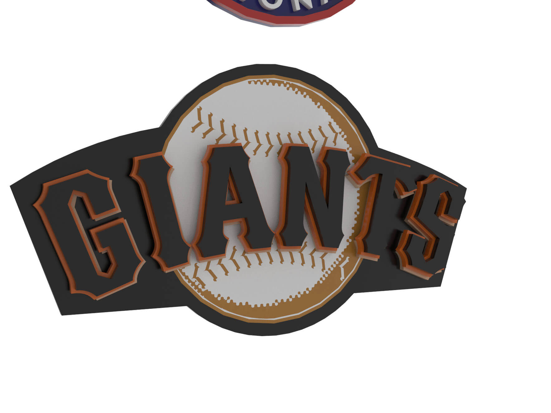 Mlb Major League Baseball Every Team's Logos - 3D Model by danyelon