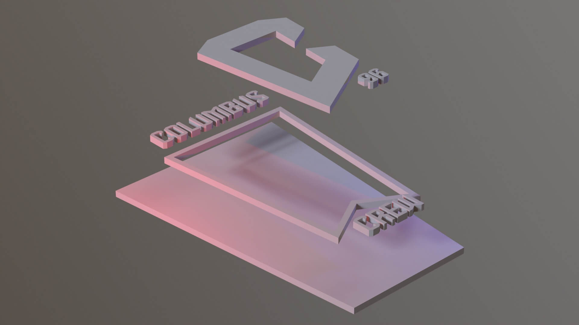 Mls Columbus Crew SC Logo Keychan Printable - 3D Print Model by danyelon