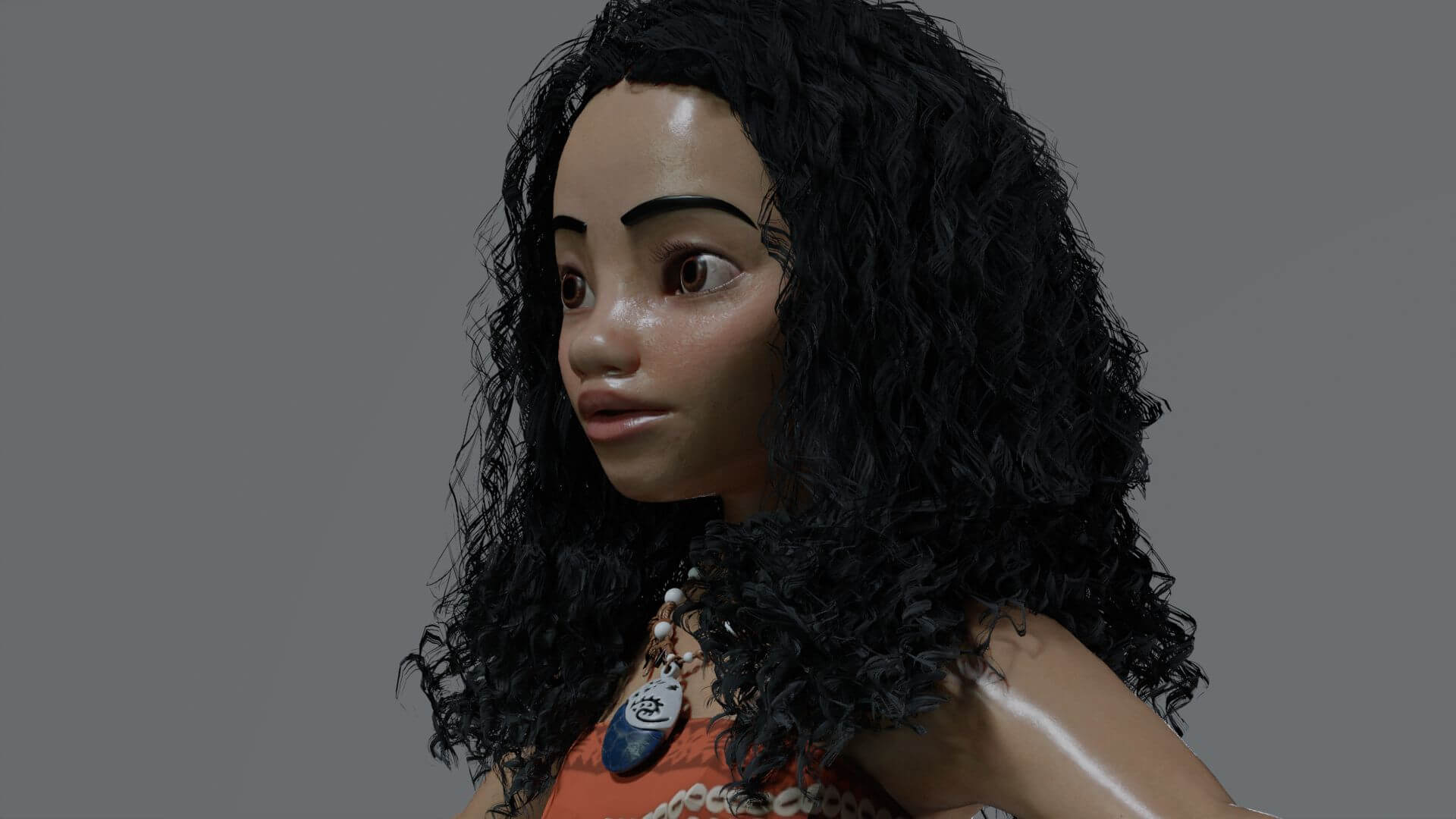 Moana Renderable - 3D Model by danyelon