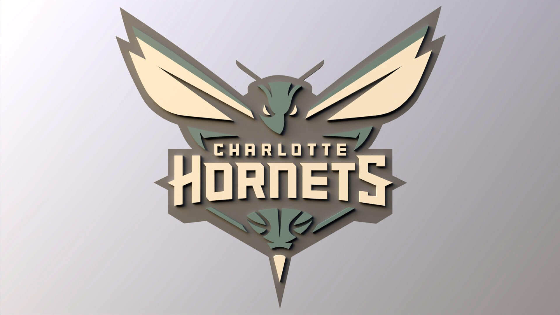 NBA Charlotte Hornets Team Logo Printable and Renderable - 3D Model by ...