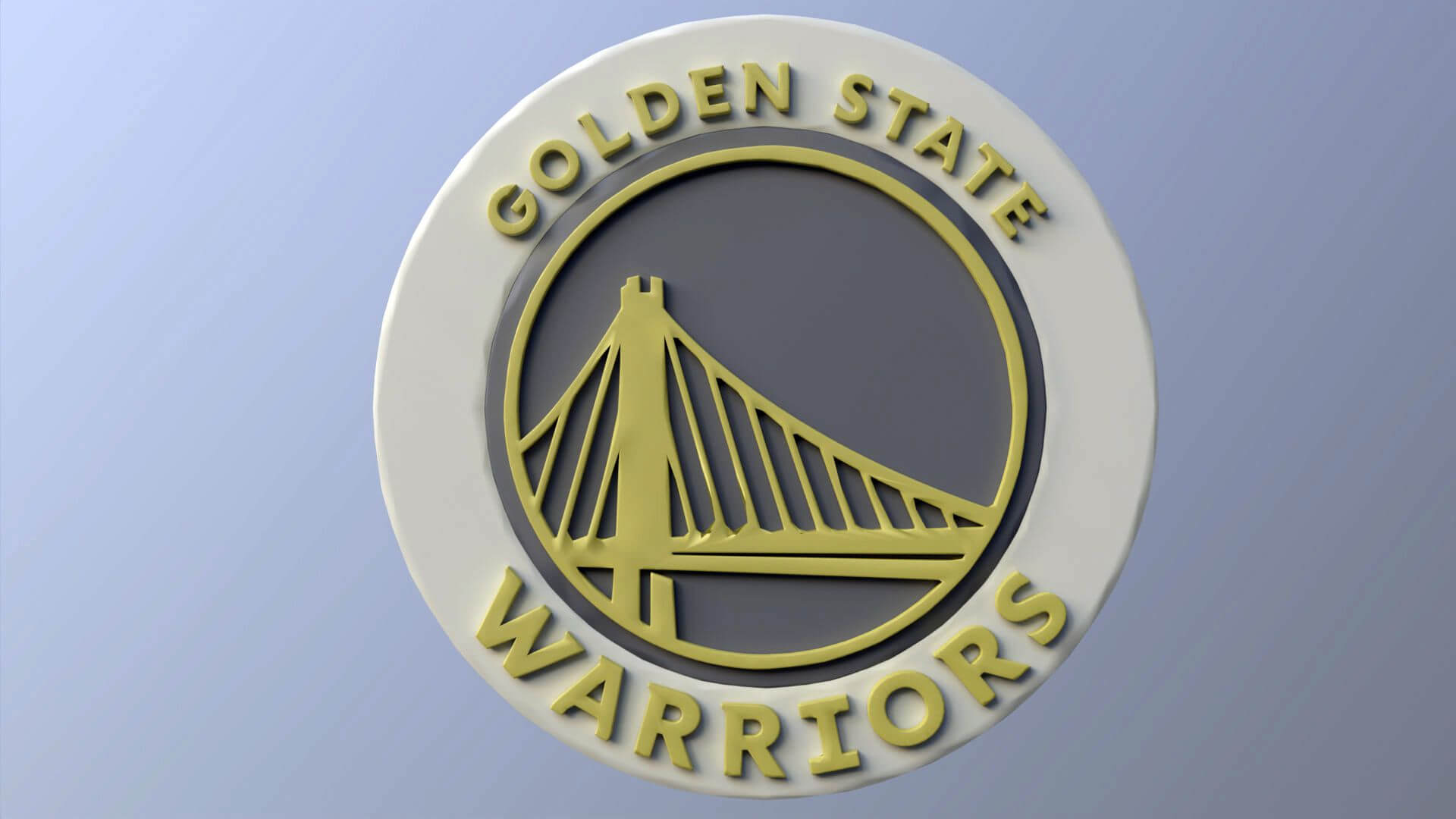 Golden State Logo High Resolution Golden "State" Warriors Digital Art