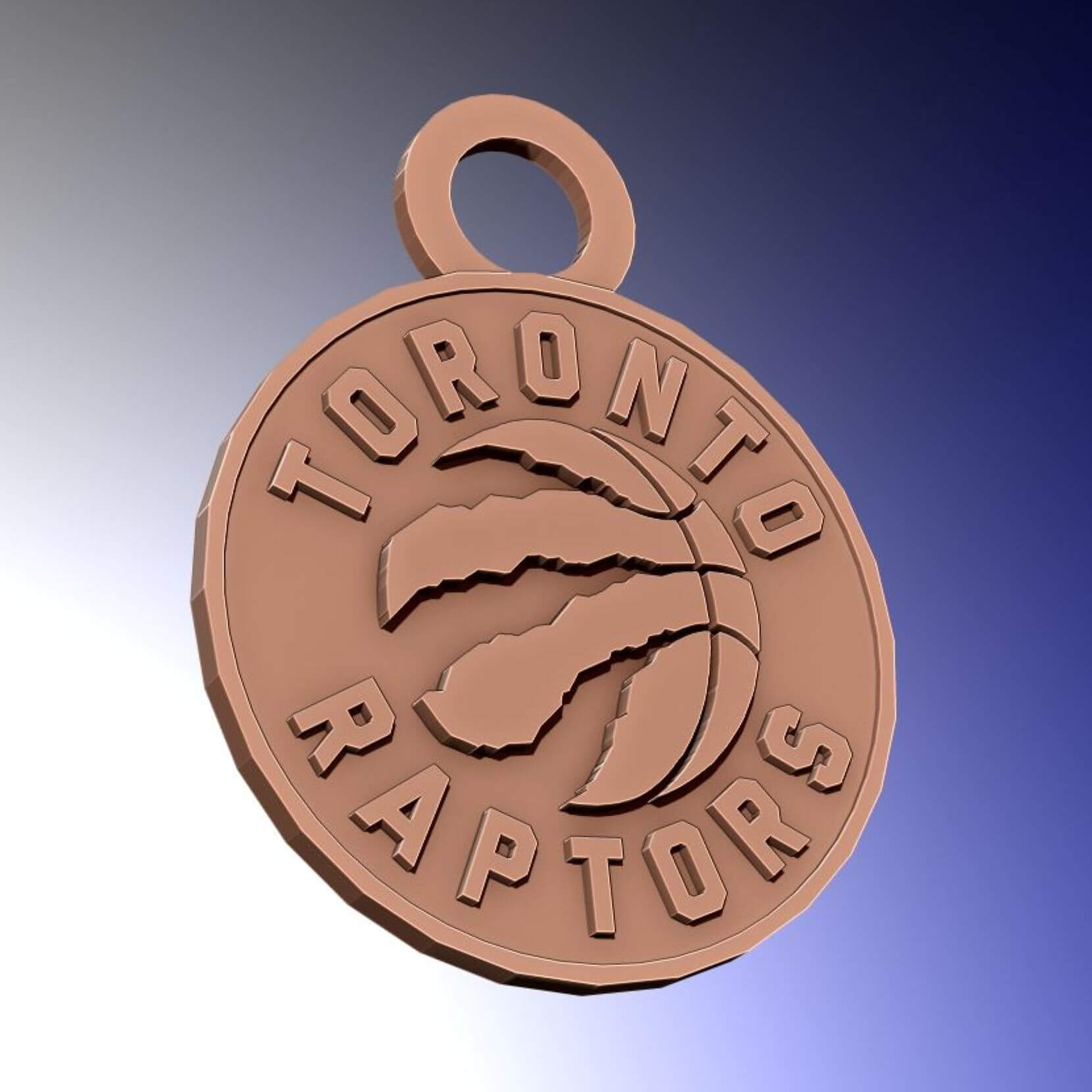 NBA Toronto Raptors Logo Printable and Renderable - 3D Print Model by ...