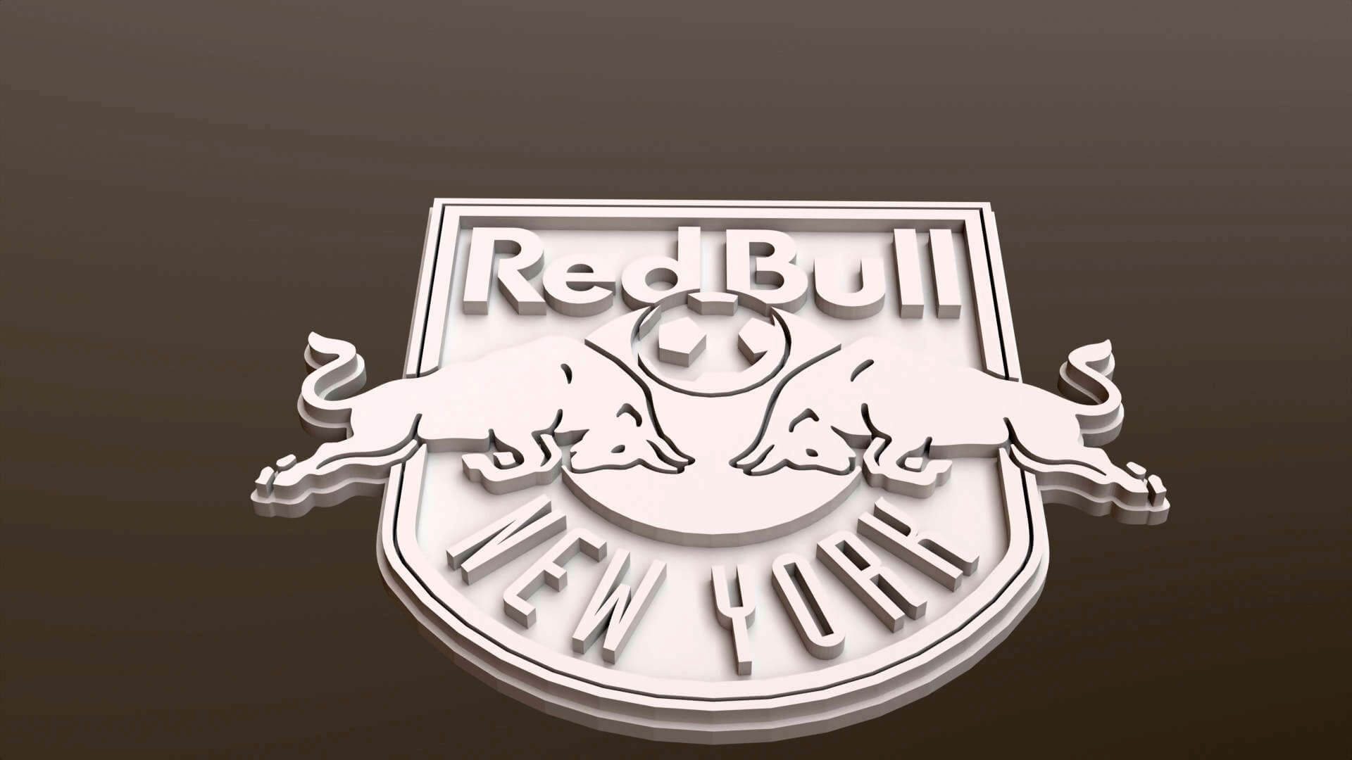 New York Red Bulls Logo Keychan Printable - 3D Print Model by danyelon
