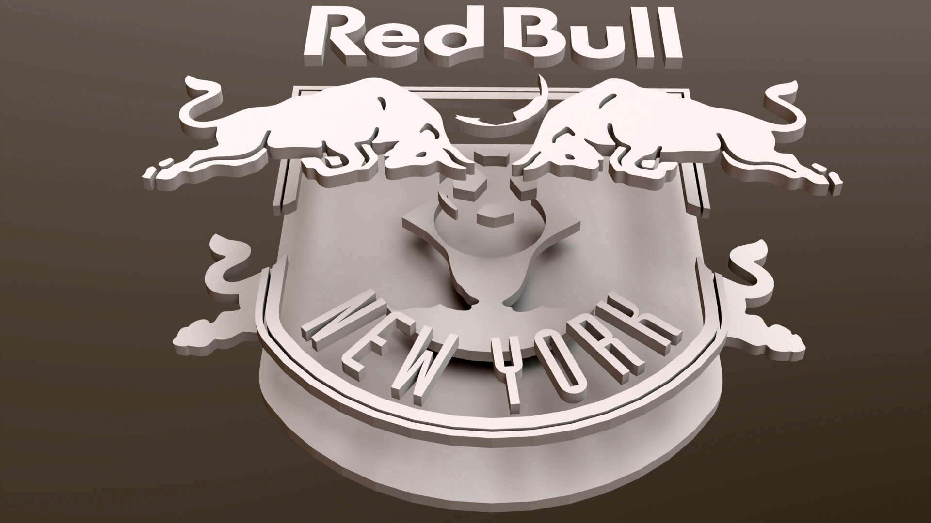 Mls New York Red Bulls Logo Keychan Printable - 3D Model by danyelon