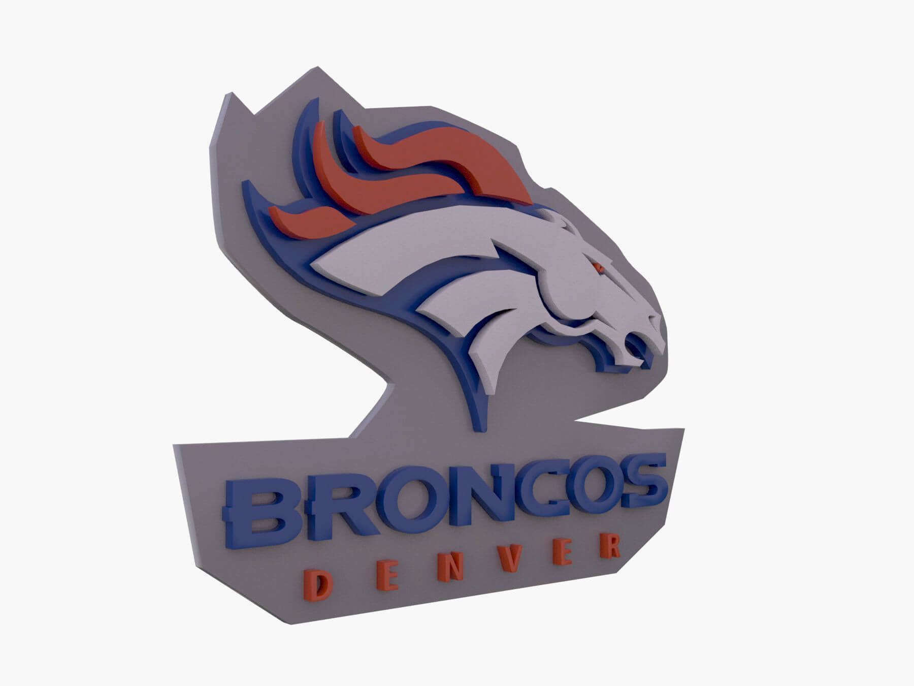 NFL All Logos Printable an Renderable - 3D Model by danyelon