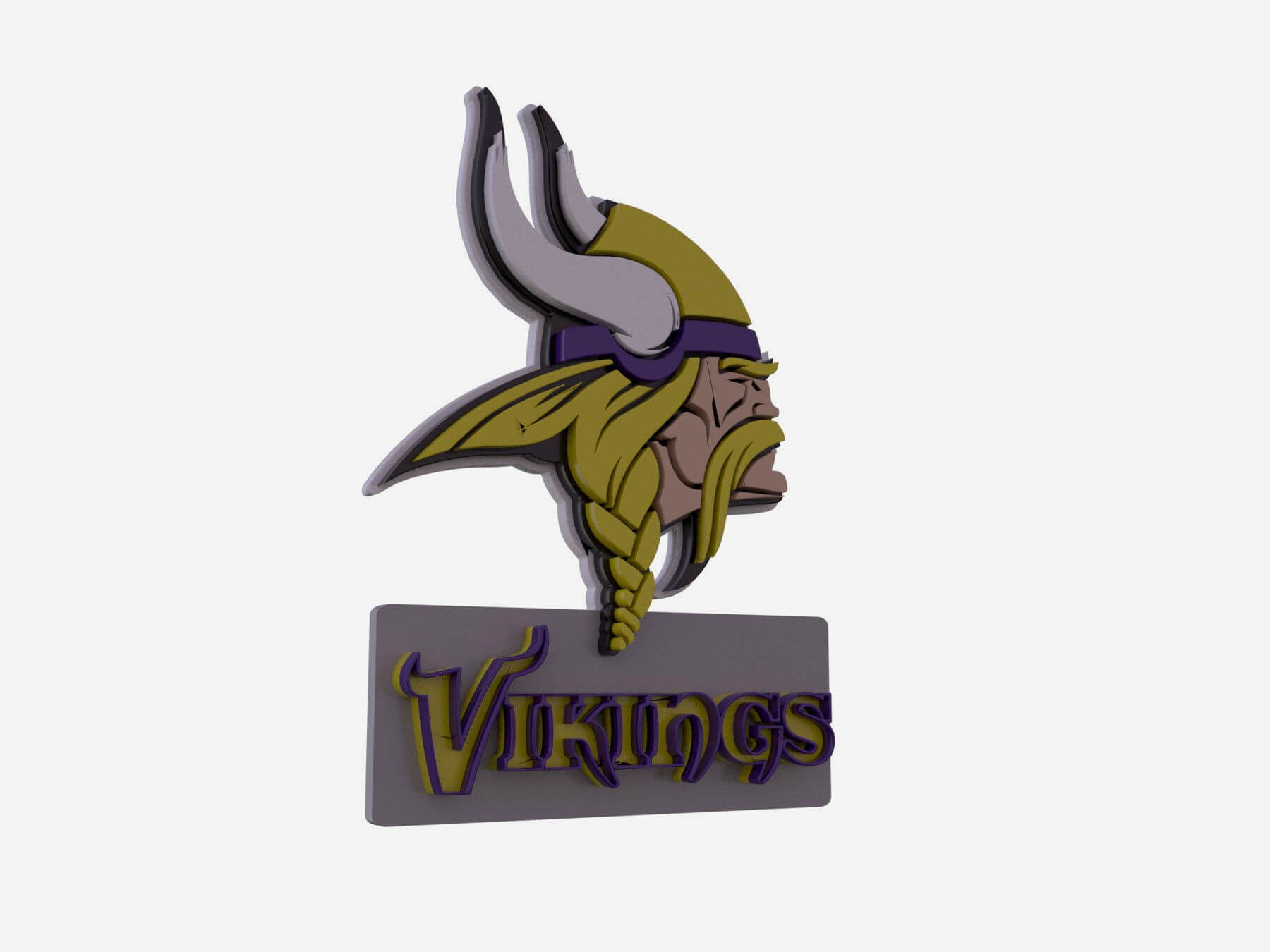 NFL All Logos Printable an Renderable - 3D Model by danyelon