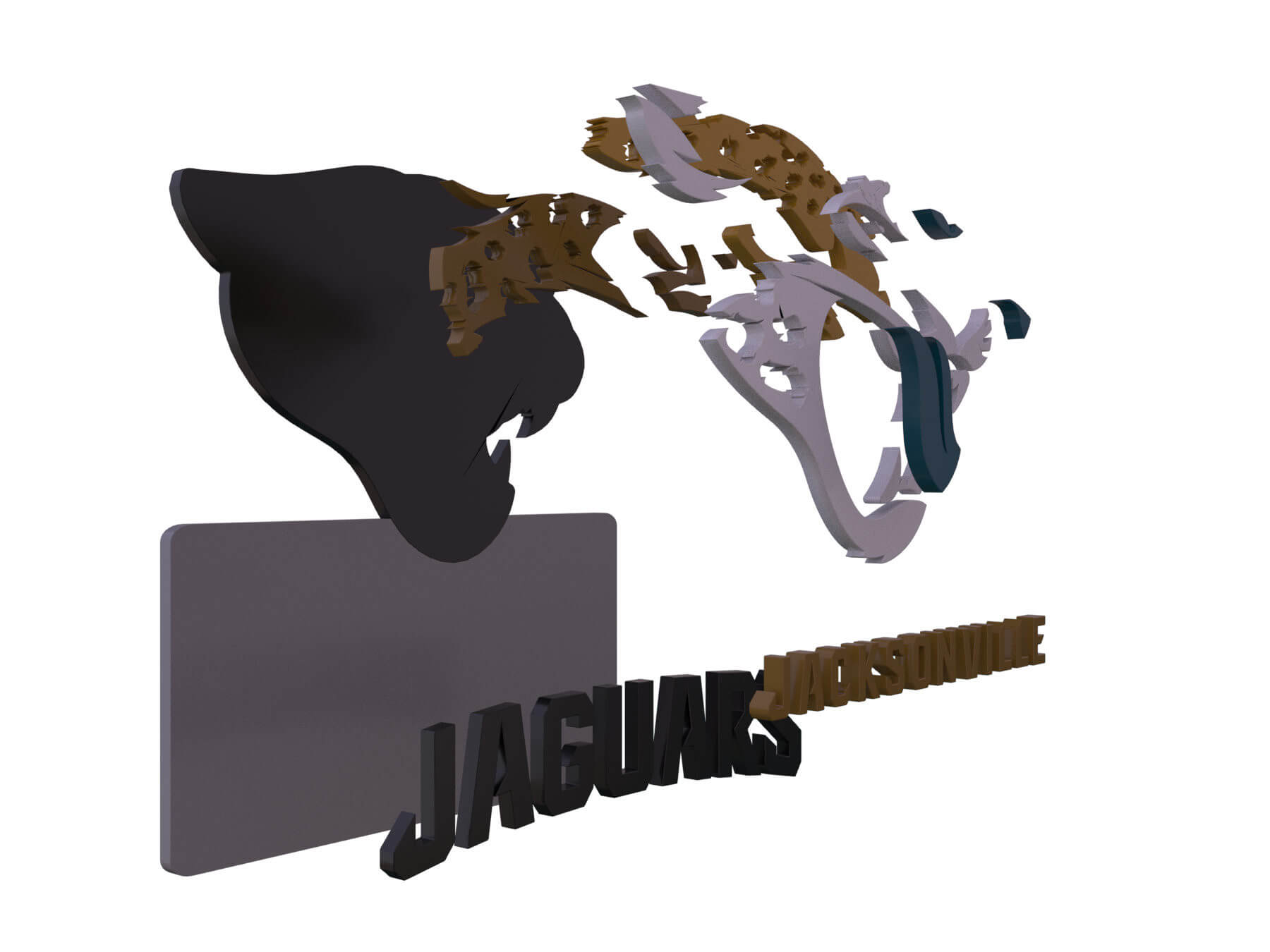 NFL All Logos Printable an Renderable - 3D Model by danyelon