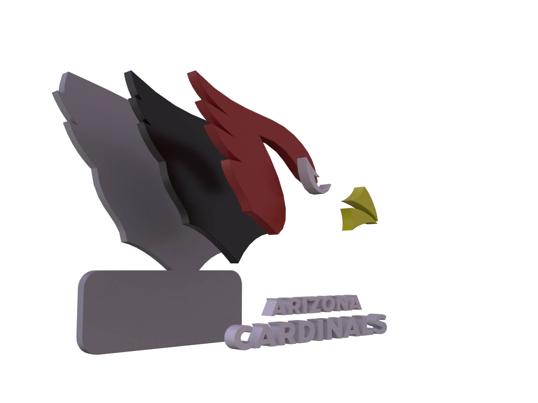 NFL All Logos Printable an Renderable - 3D Model by danyelon