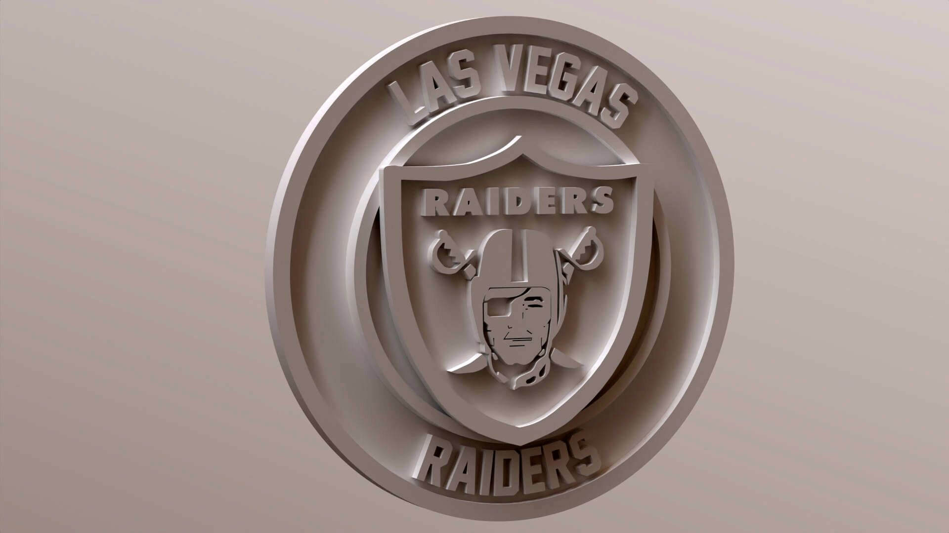 Raiders 3d Logo WinCraft Las Vegas Raiders Post Logo Earrings