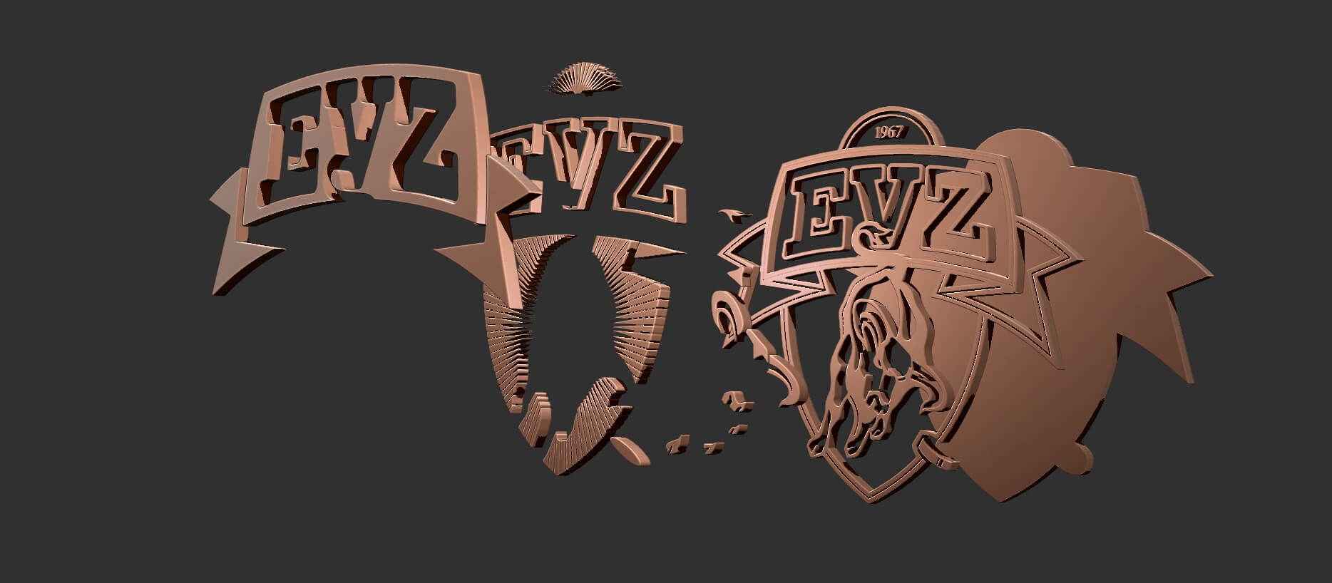 Nla EV Zug Printable Logo - 3D Model by danyelon