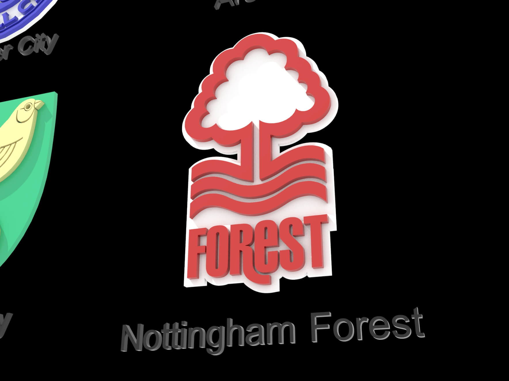 Forest Fc Logo Nottingham Forest – The Terrace Store