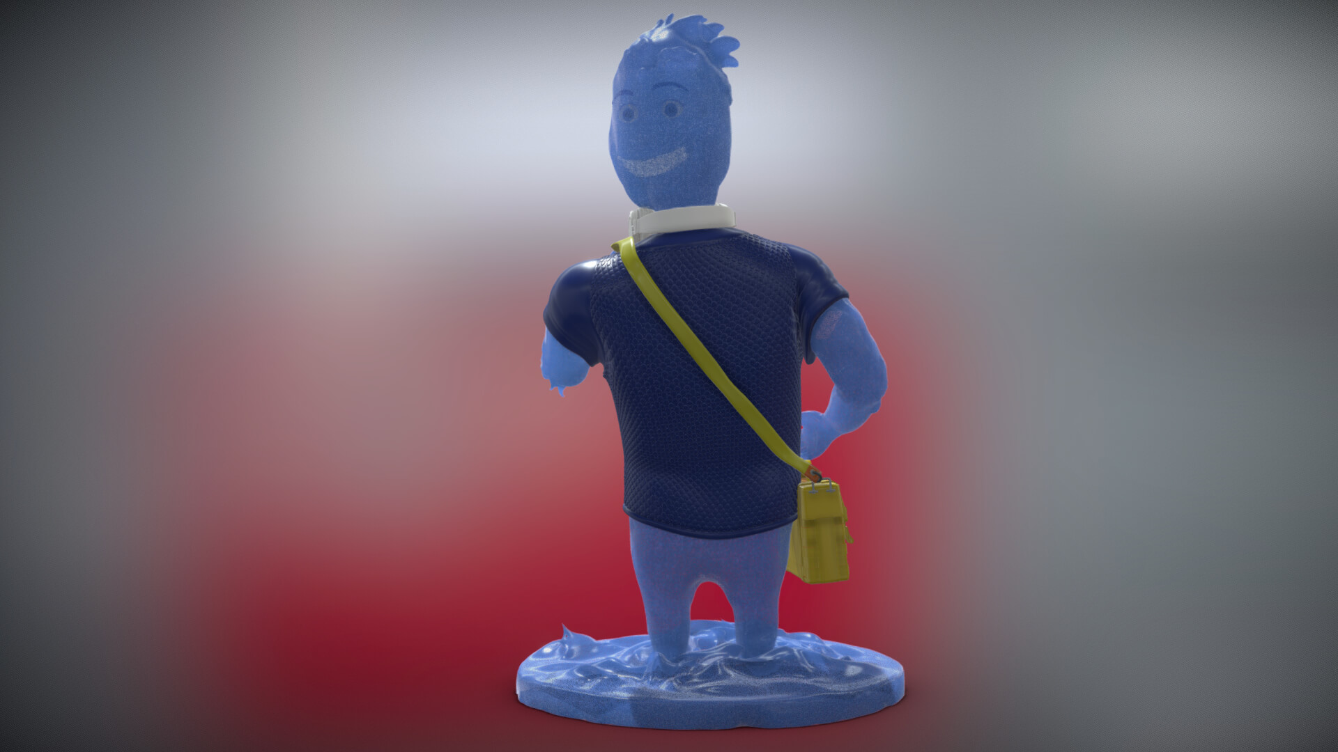 Pixar Elemental Wade Ripple Printable - 3D Print Model by danyelon