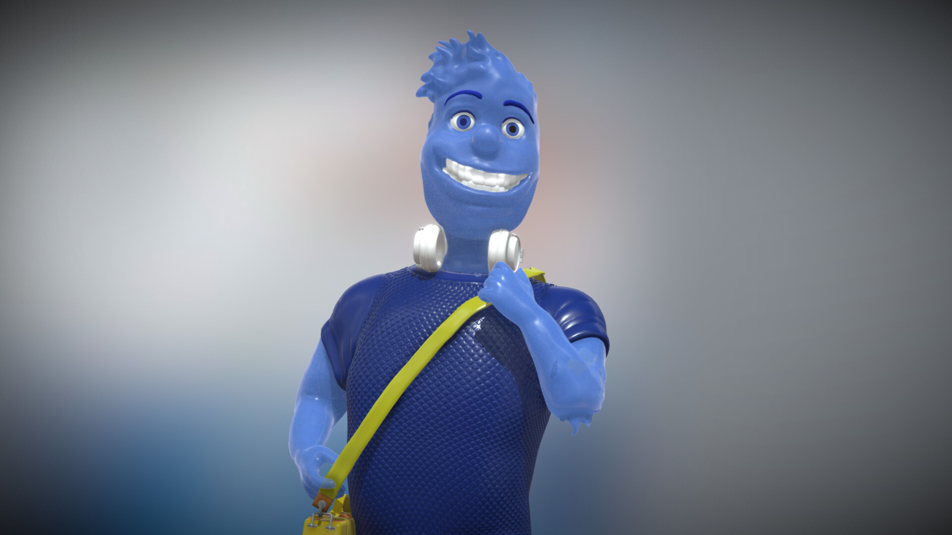 Pixar Elemental Wade Ripple Printable - 3D Model by danyelon