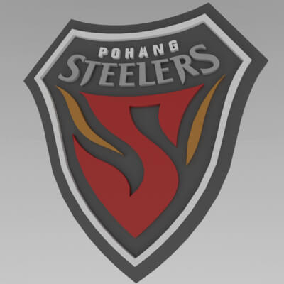 Pohang Logo Printable and Renderable - 3D Model by danyelon