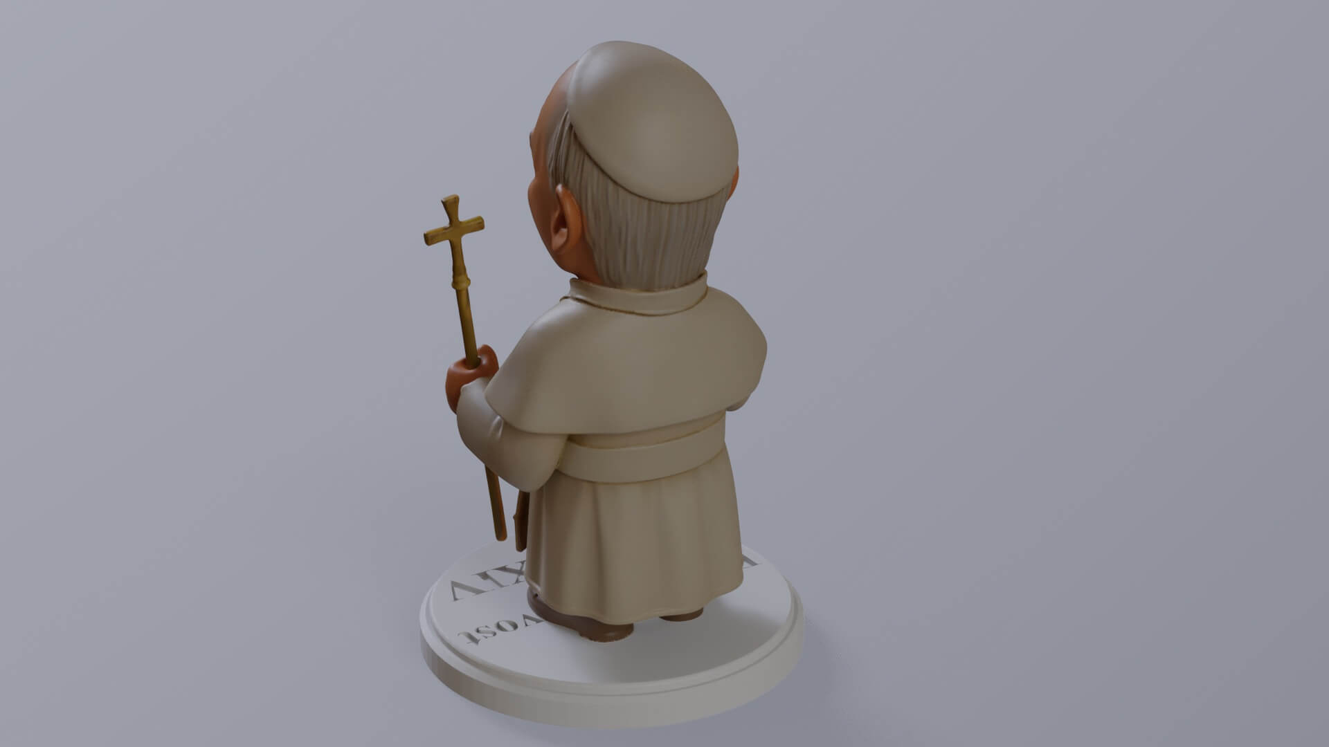Pope Leon XIV Robert Prevost STL Figure Printable - 3D Model by danyelon