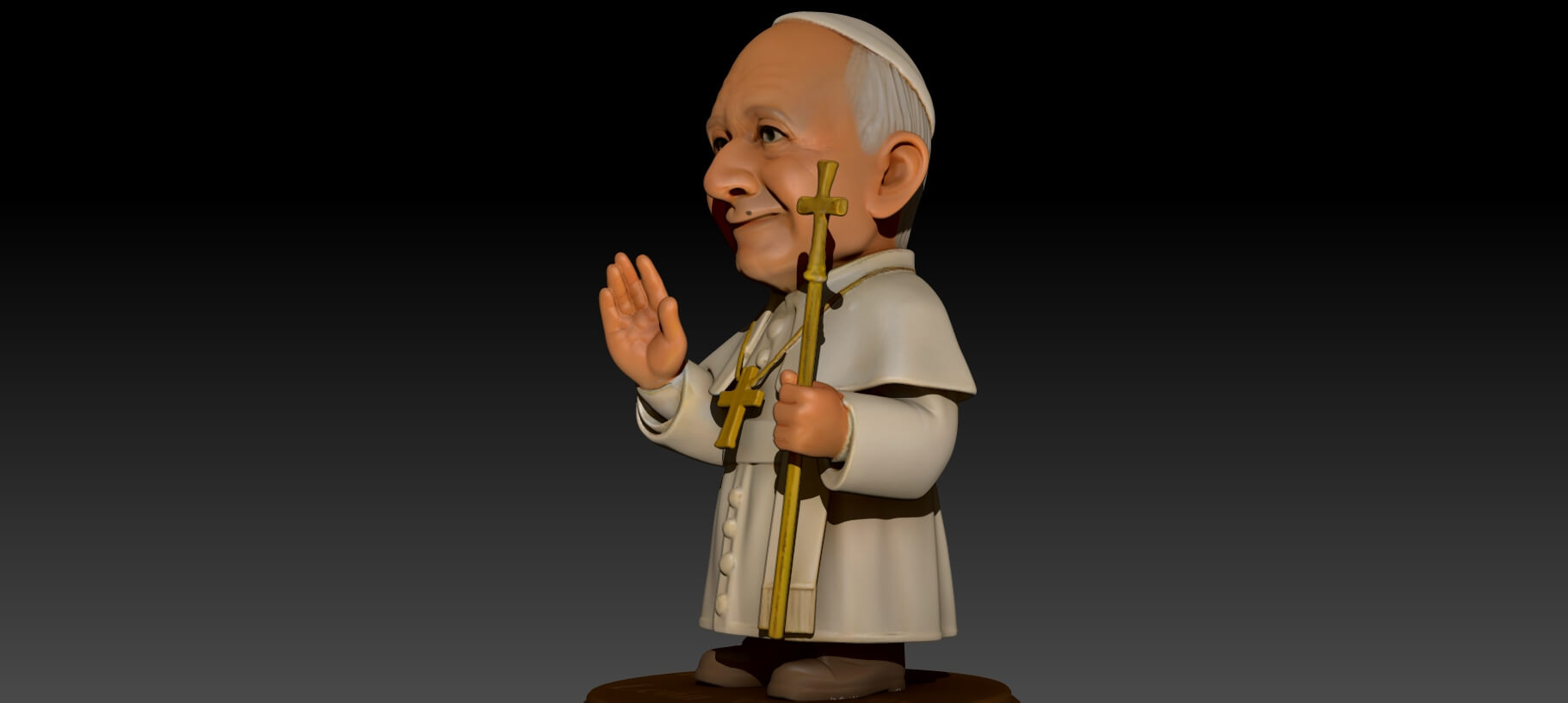 Pope Leon XIV Robert Prevost STL Figure Printable - 3D Model by danyelon
