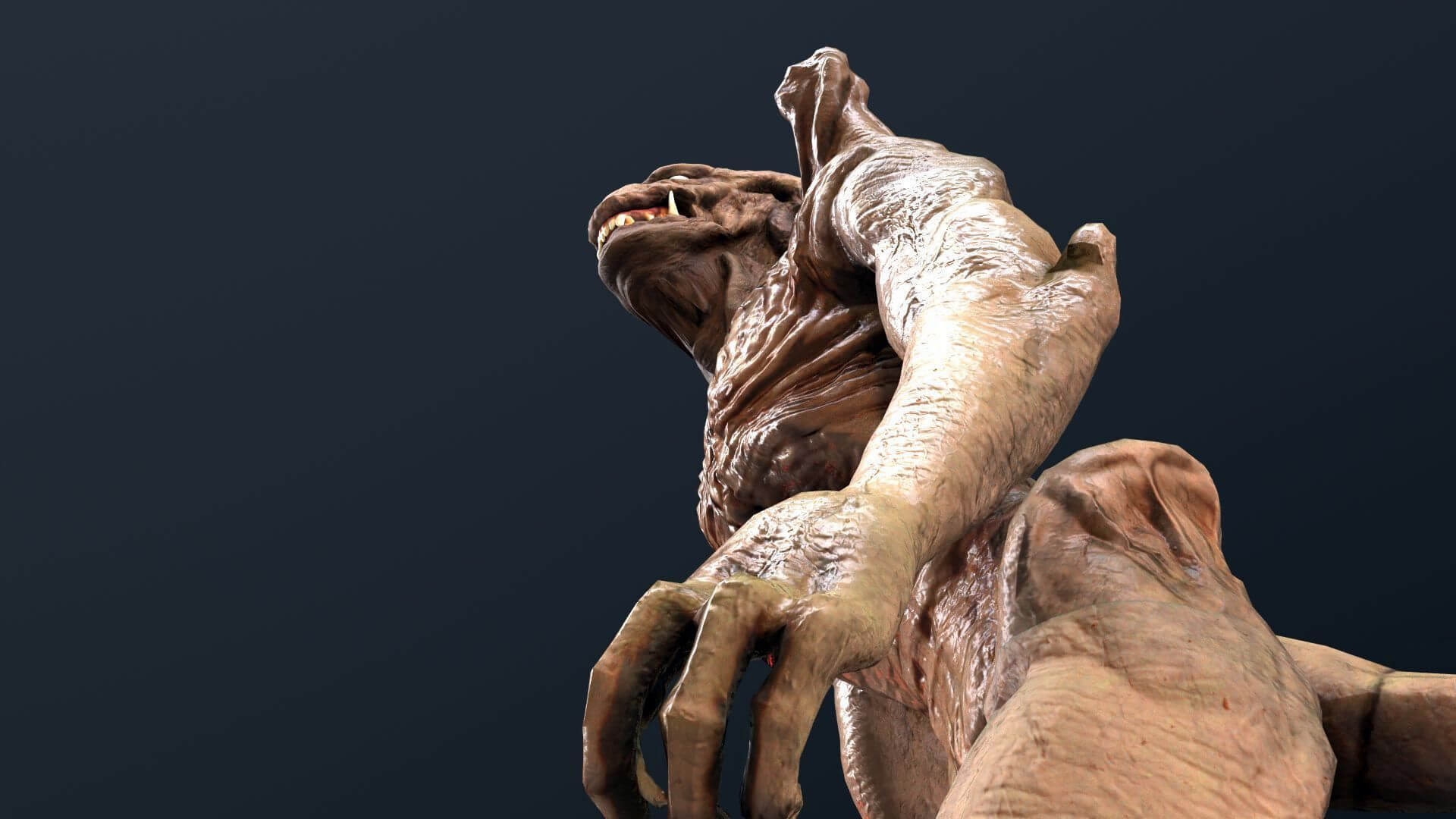 Pumpkinhead Renderable Game Ready - 3D Model by danyelon