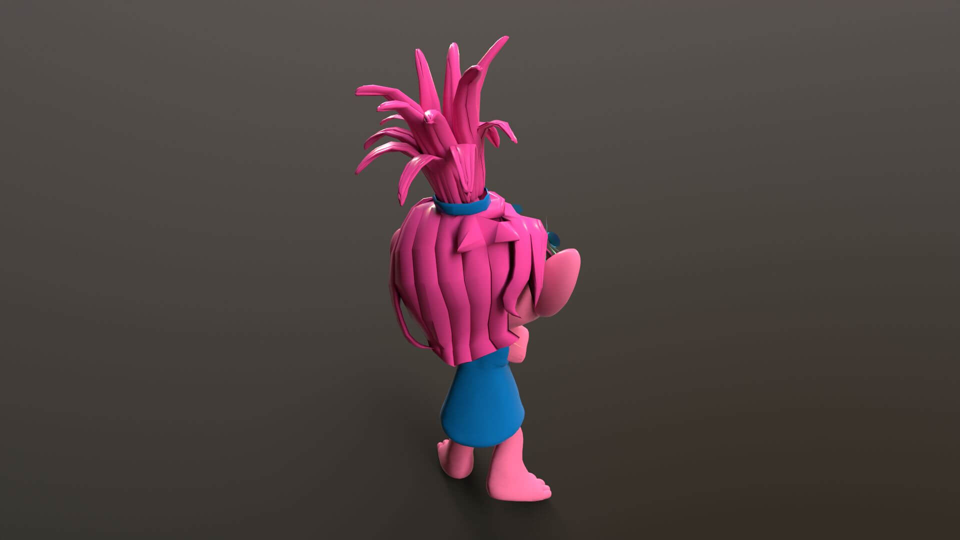 Queen Poppy PBR Animated - 3D Model by danyelon