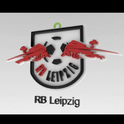 RB Leipzig Logo Printable and Renderable - 3D Model by danyelon