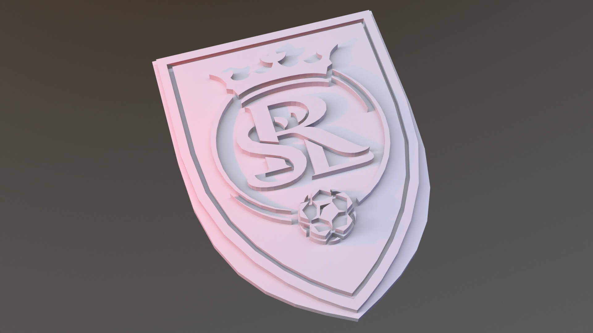 Mls Real Salt Lake Logo Keychan Printable - 3D Model by danyelon